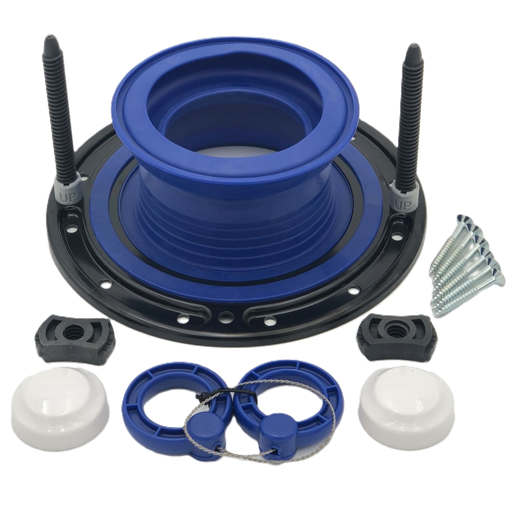 Universal Toilet Bowl Flange Repair Kit | RV Toilet Flange Fix
